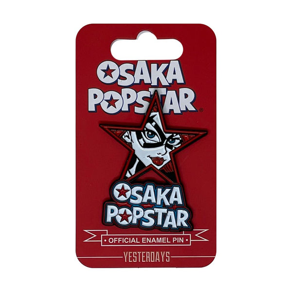 Osaka Popstar - Super Hero Star Enamel Pin - Official | Misfits Records