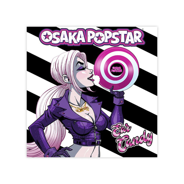 OSAKA POPSTAR "EAR CANDY” MAGENTA SWIRL VINYL LP | Music | Misfits Records
